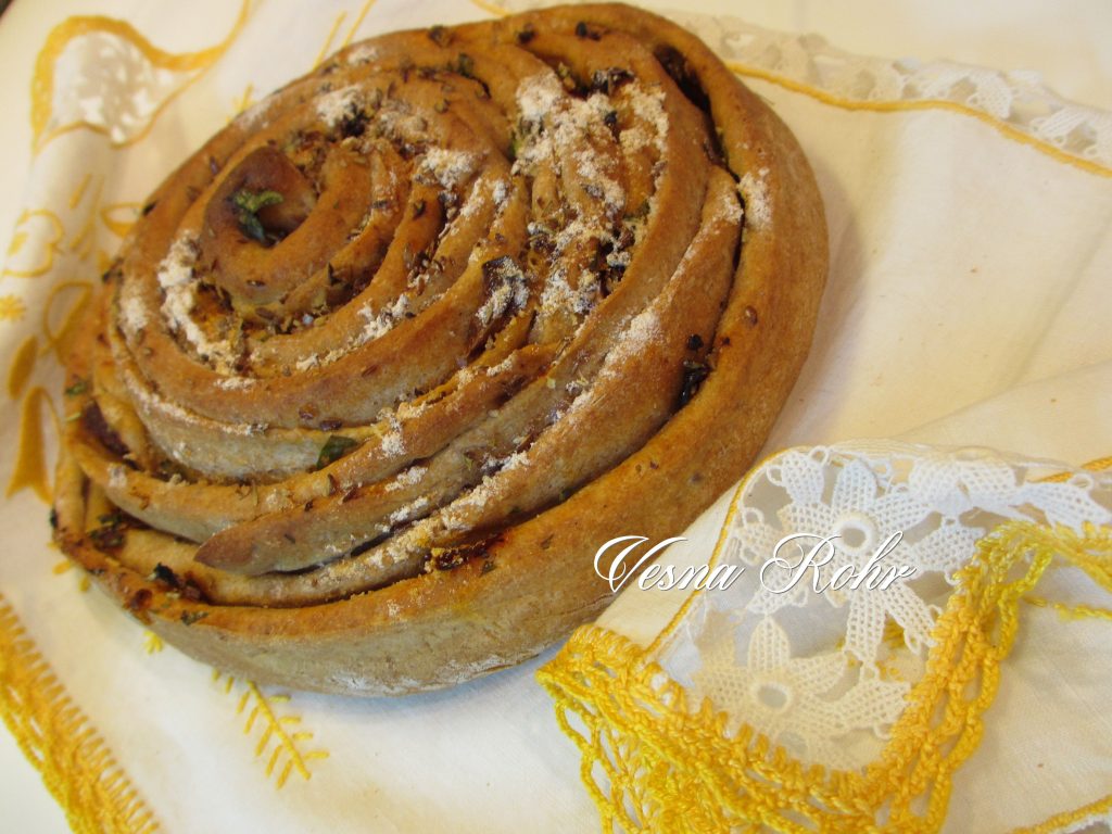 Ivina integralna pogača - Vesna Rohr recepti