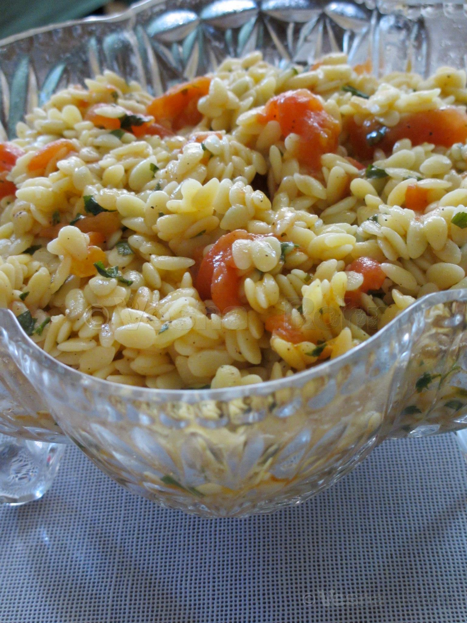 Testenini orzo so domati - Vesna Rohr recepti
