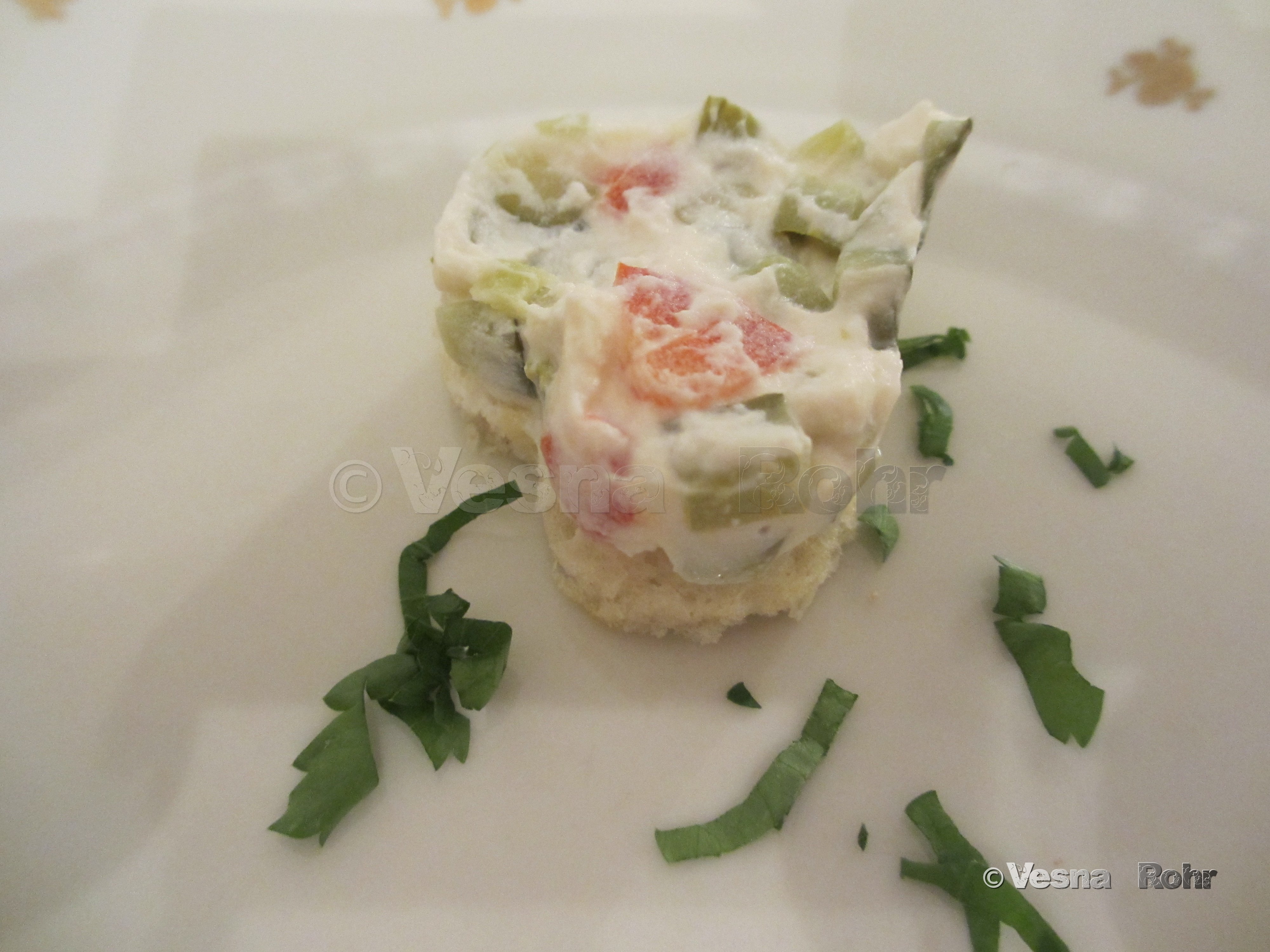 Novogodišni dekoracii za salata - Vesna Rohr recepti