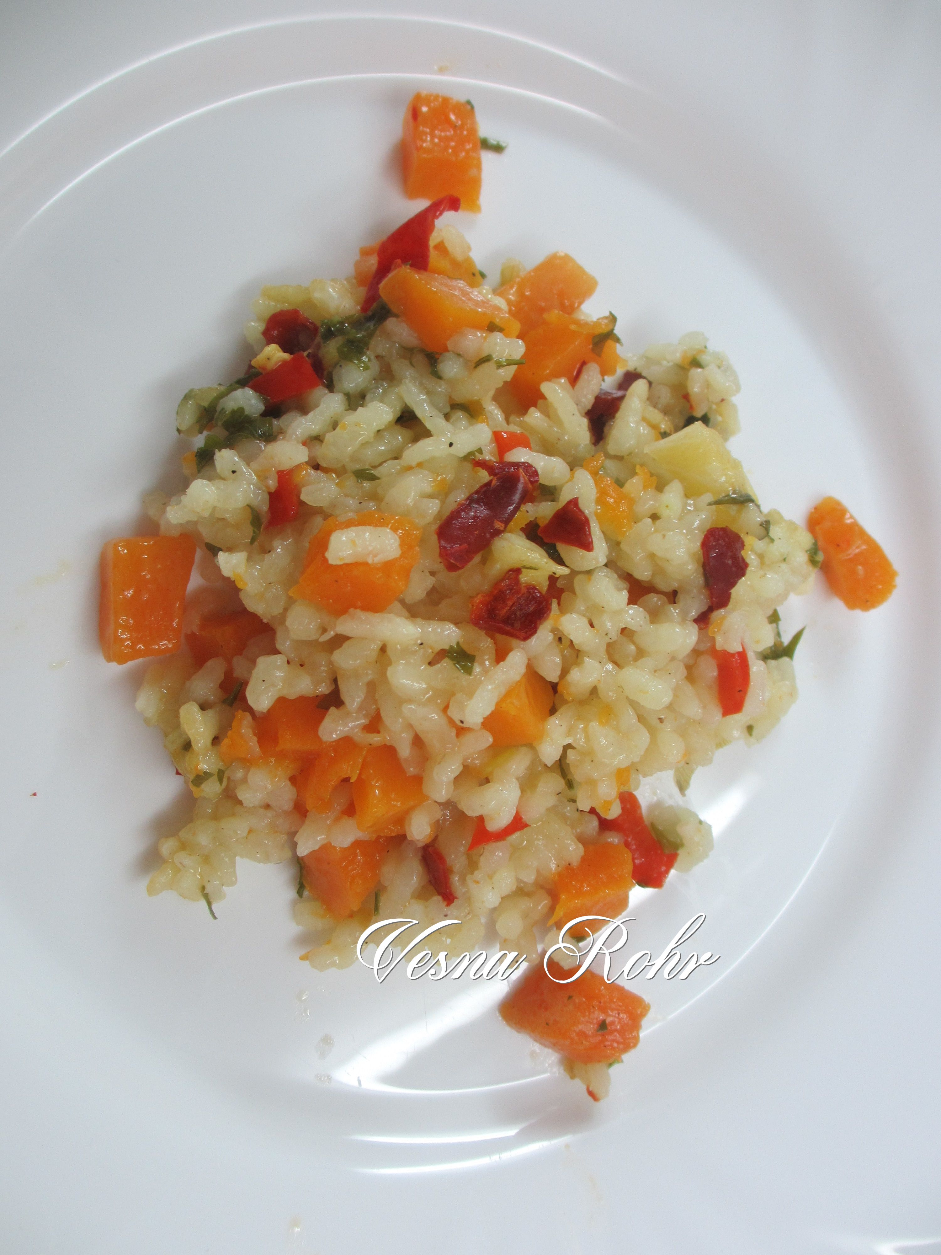Oriz so tikva - Vesna Rohr recepti